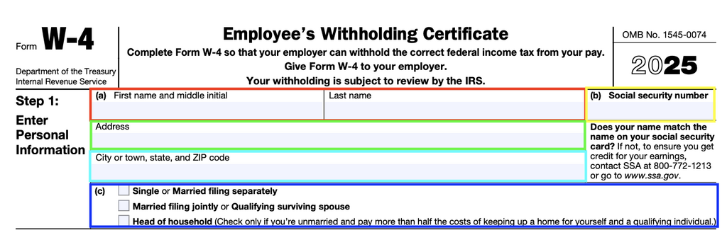 2025 W-4 Form: Step-by-Step Guide to Get Your Withholding Right