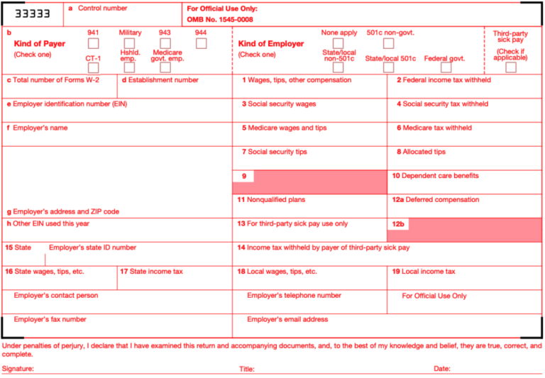 What Is a W-3 Form and How Do I File It? | Gusto