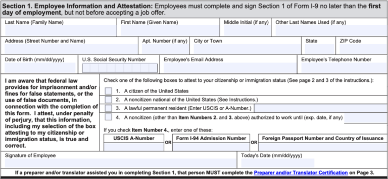 What Is an I-9 Form? How Do I Fill It Out? | Gusto