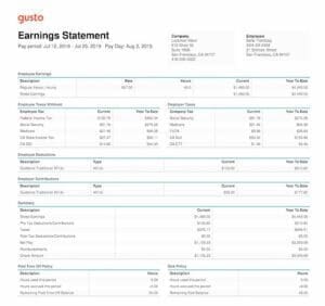 What Is a Pay Stub? | Gusto