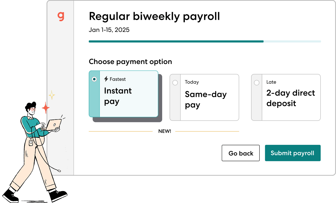 Gusto | Payroll, HR and Benefits 2025 Feature Showcase