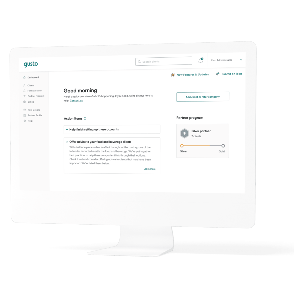 Gusto Pro - Gusto’s Accountant Dashboard | Gusto