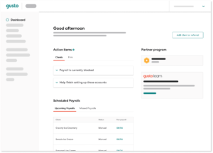 A new accountant dashboard is here – Gusto Pro