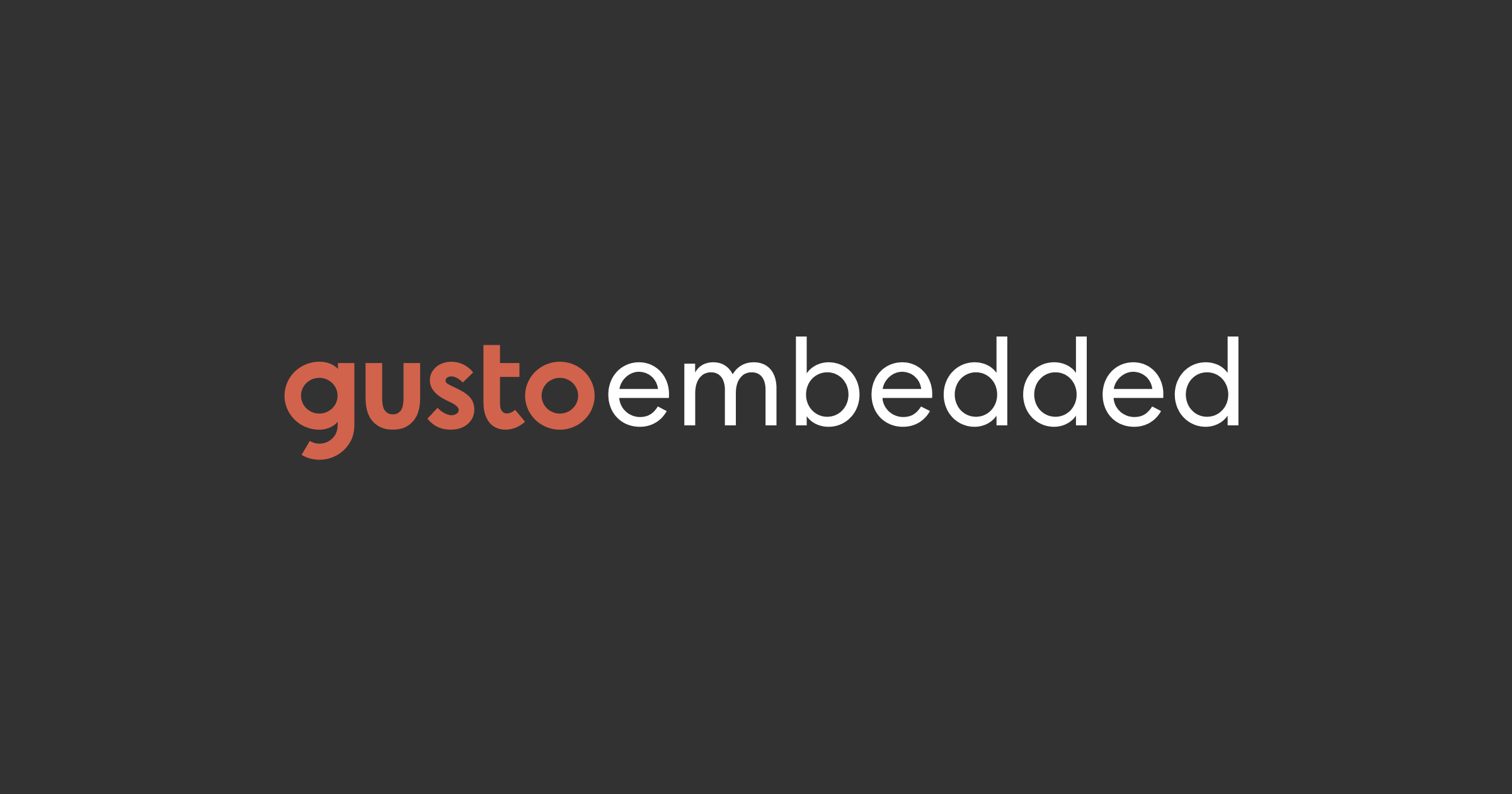 Payroll SDK | Gusto Embedded
