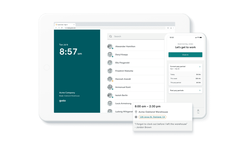 Employee Time Tracking Tools for Small Business | Gusto #1 in ...